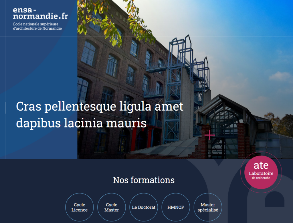 ENSA Normandie - Point Comm