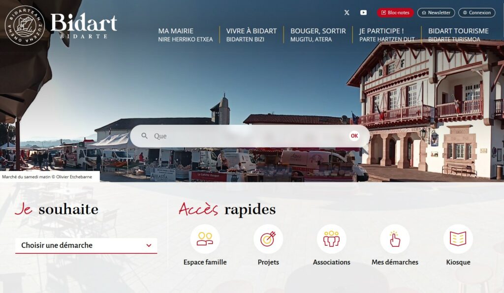Ville de Bidart - Point Comm